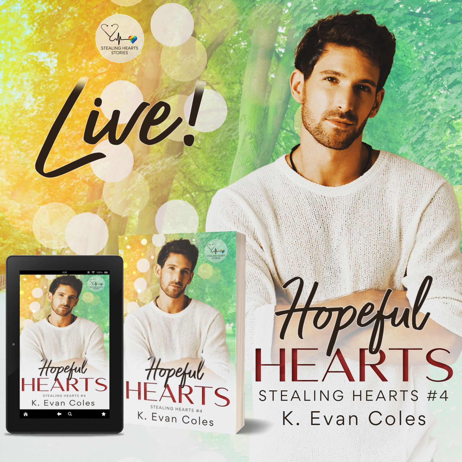 ‘Hopeful Hearts’ is live! – K. Evan Coles
